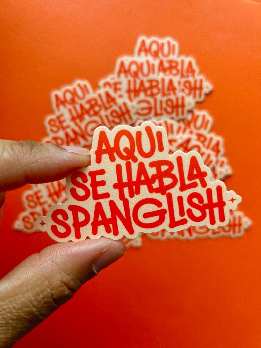 Latina, Spanglish Sticker, Sticker Sheet, Latina Owned, Sticker Shop ...