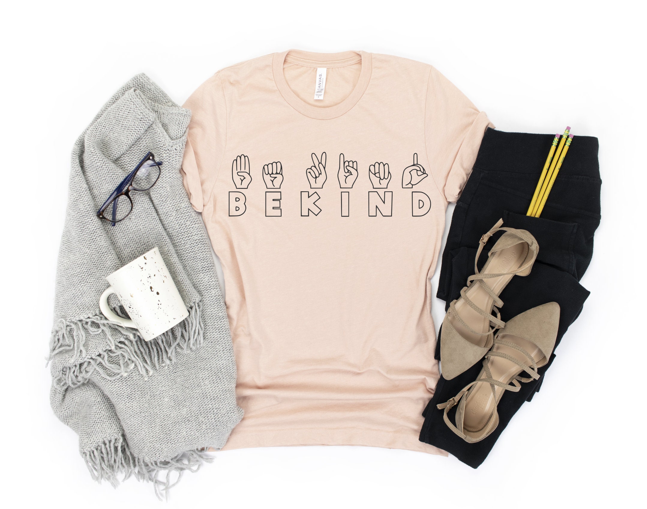 Be Kind SVG, ASL Svg, Sign Language SVG - Etsy