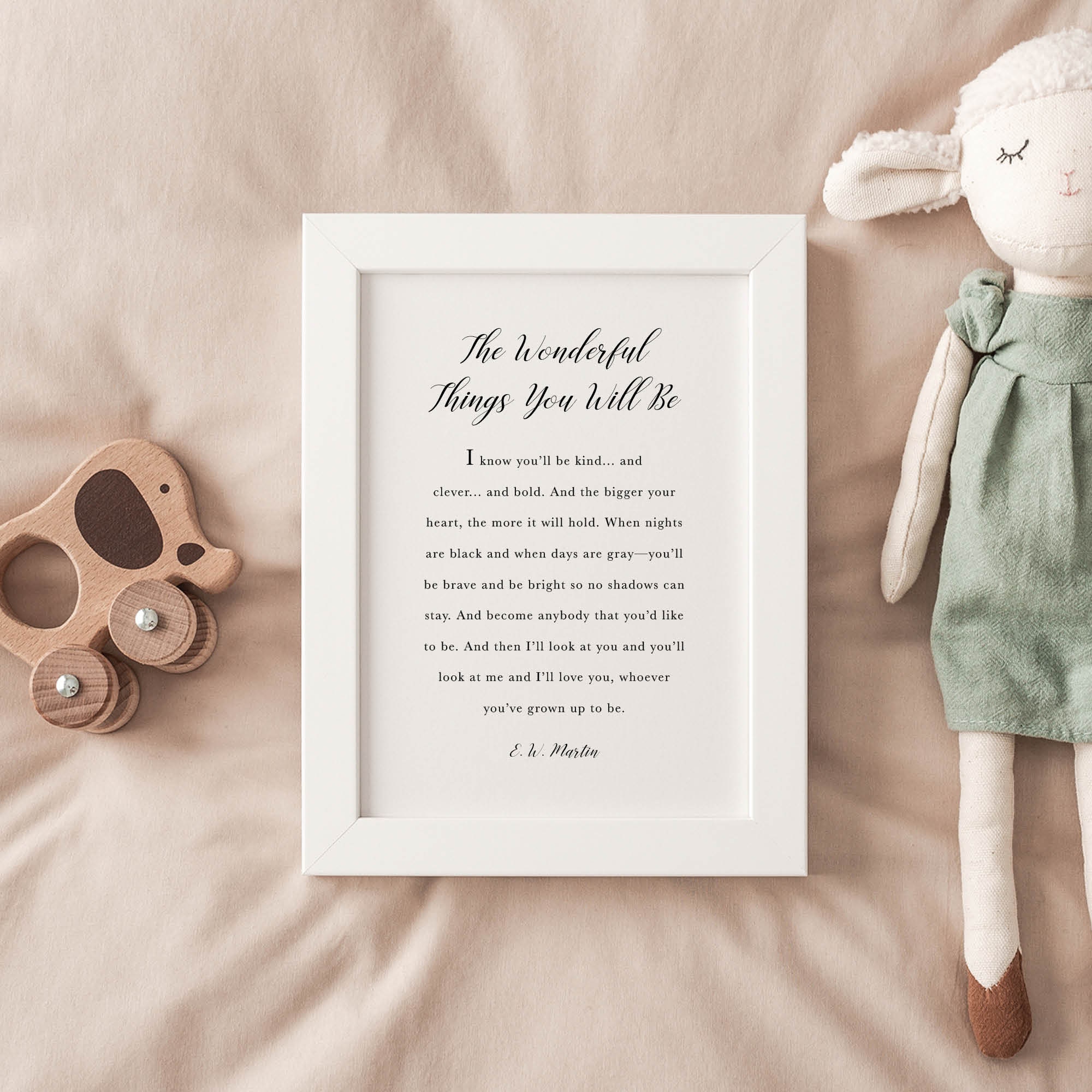 The Wonderful Things You Will Be, Literature Printable, Book Page Quote ...