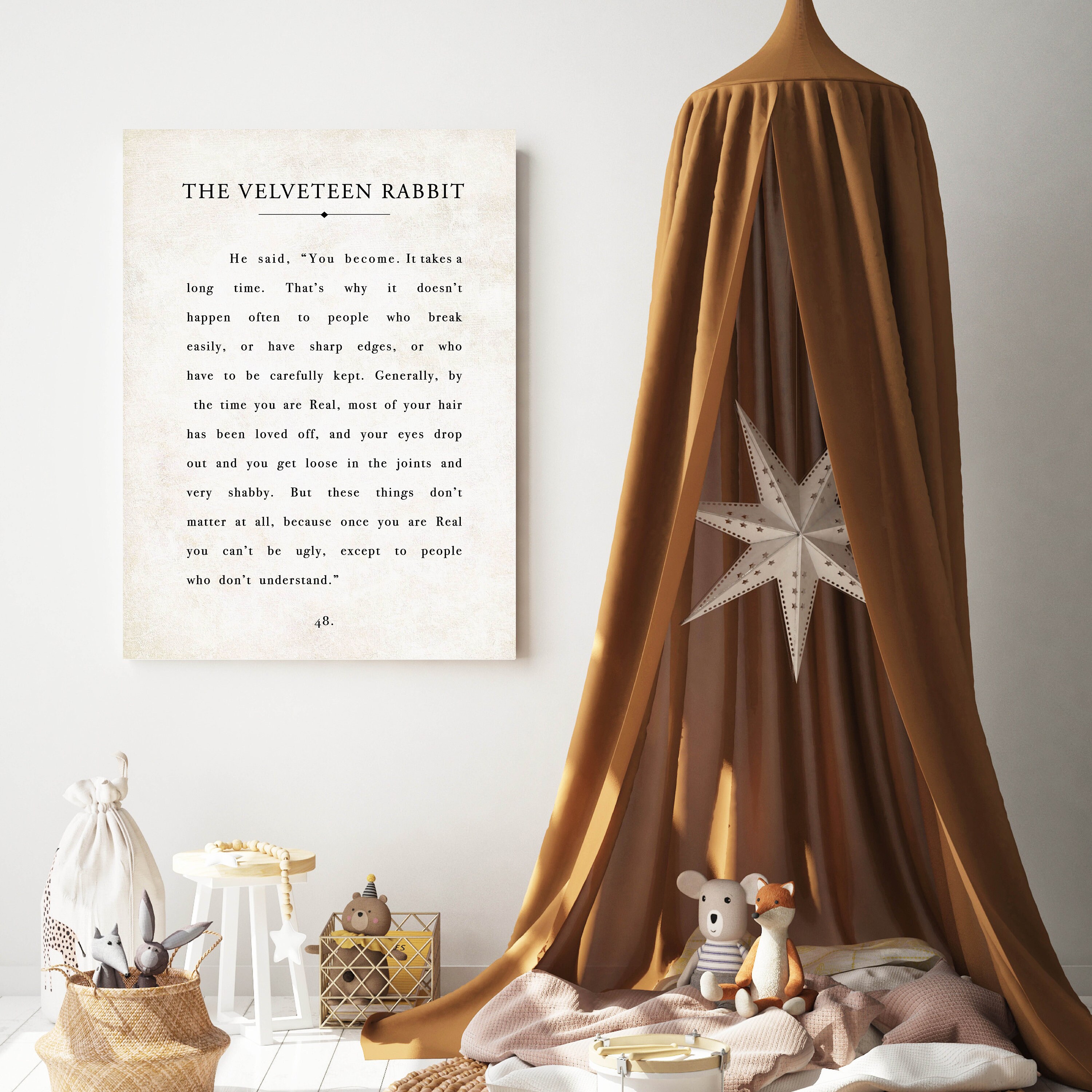 The Velveteen Rabbit Literature Digital Printable Book Page | Etsy