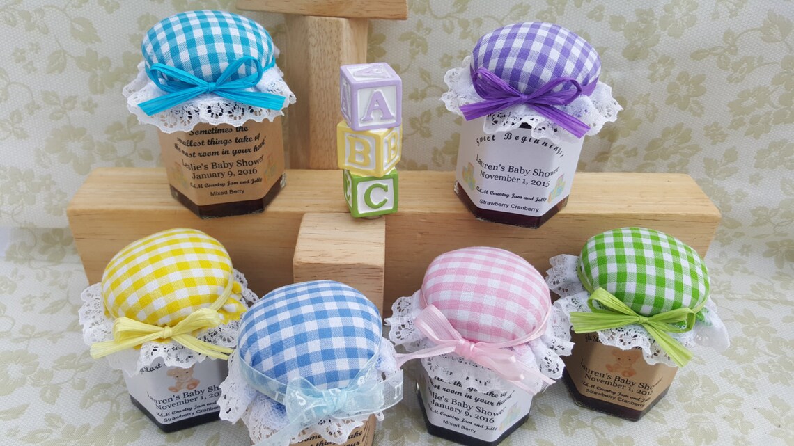 Unique Baby Shower Favors Jam and Jelly 25 2oz jar | Etsy