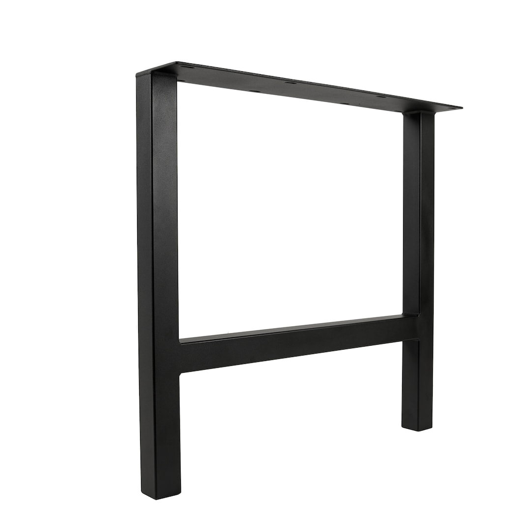 The Haven H-shaped Table Leg - Modern Industrial Steel Leg for Dining ...