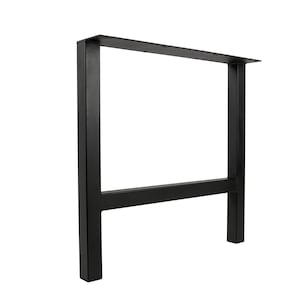 The Haven H-shaped Table Leg - Modern Industrial Steel Leg for Dining ...