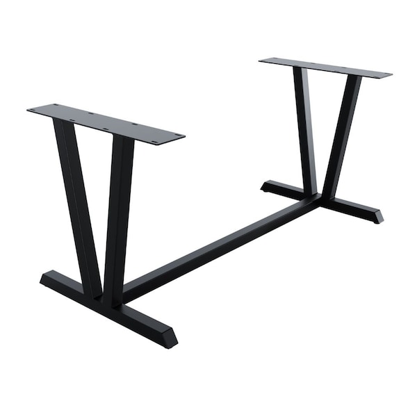 V Shaped Steel Table Base - Etsy