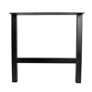 The Haven H-shaped Table Leg - Modern Industrial Steel Leg for Dining ...