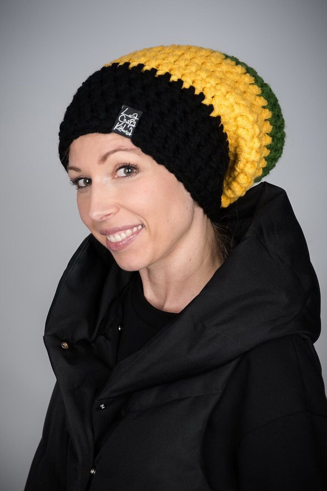 Dreadlove Rasta JAMAICA / Handmade • Hat • Cap • for • Dreads ...