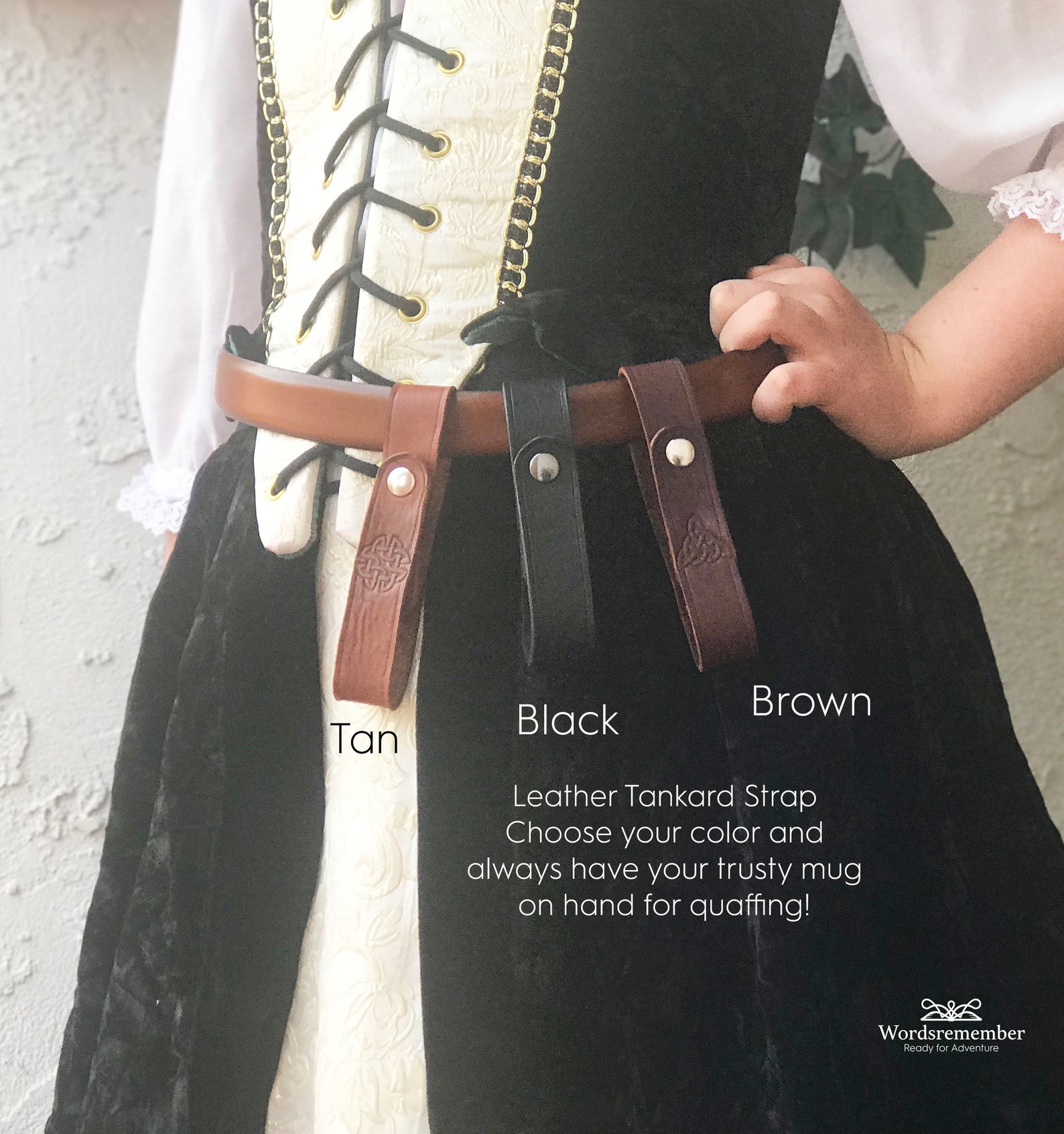 Leather Tankard Strap Mug Strap Medieval Renaissance LARP - Etsy