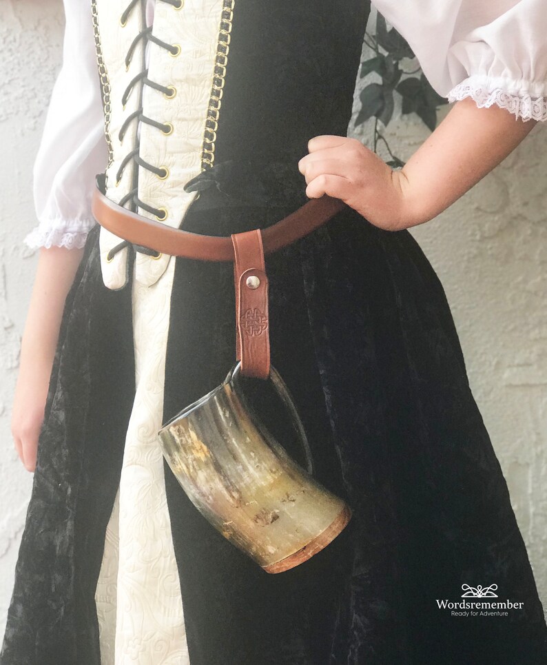 Leather Tankard Strap Mug Strap Medieval Renaissance LARP - Etsy
