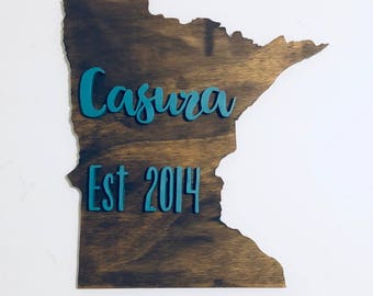 Minnesota decor | Etsy
