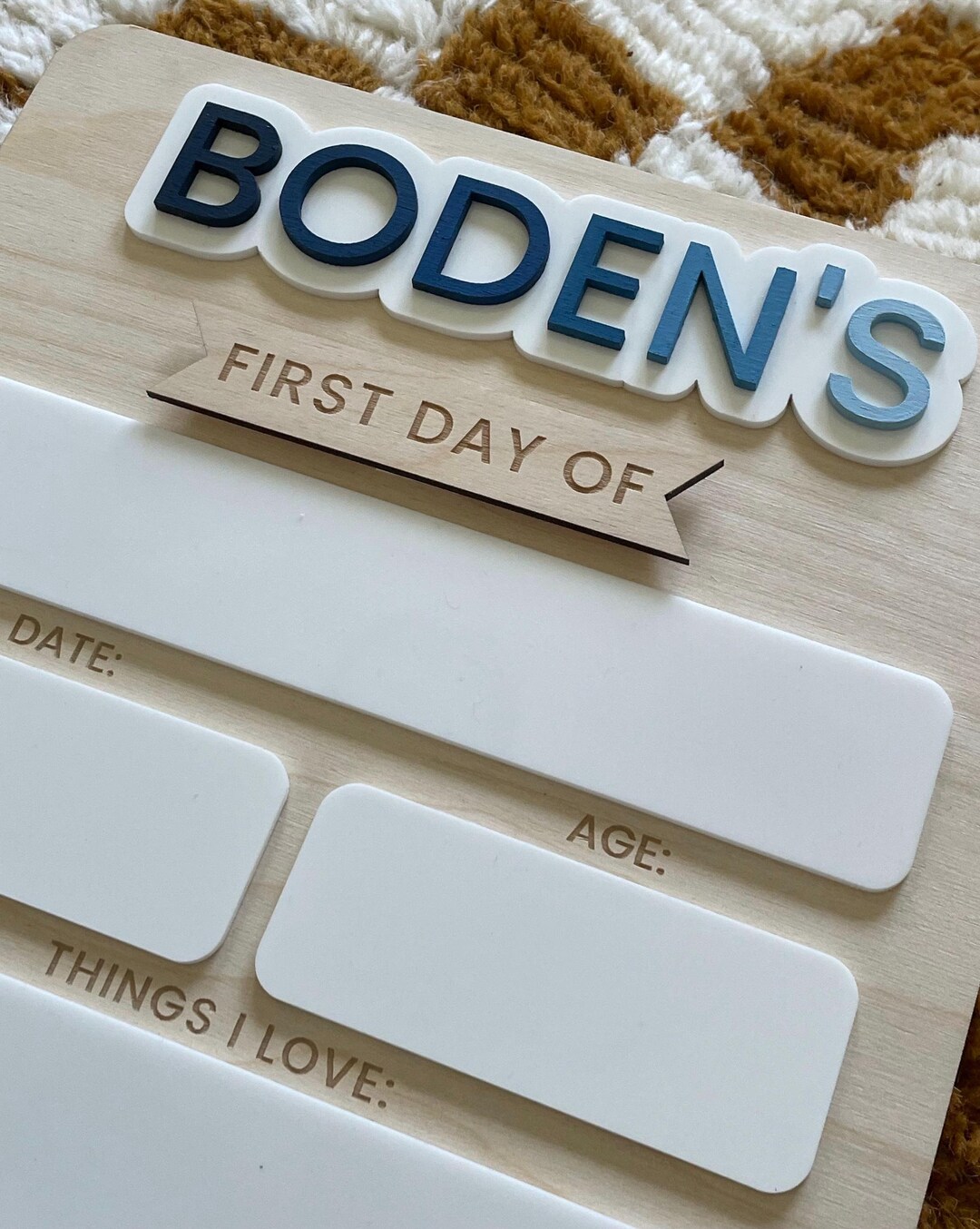 Back to School First Day Last Day Sign - Etsy