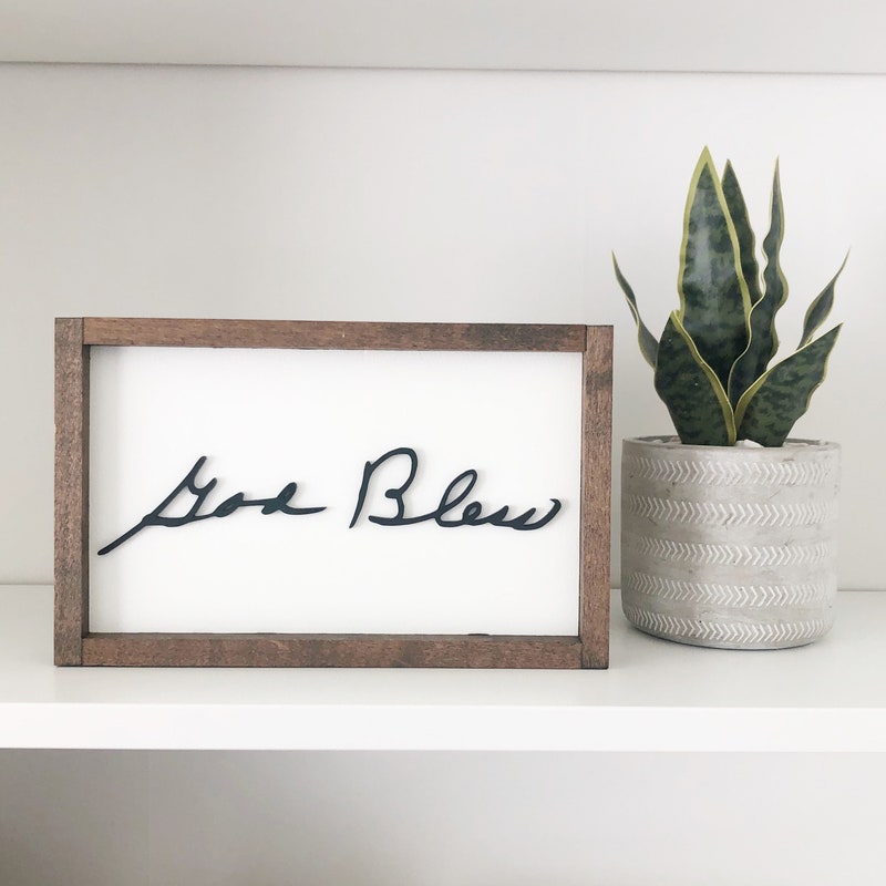 Custom Handwriting Sign - Etsy