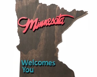 Minnesota decor | Etsy