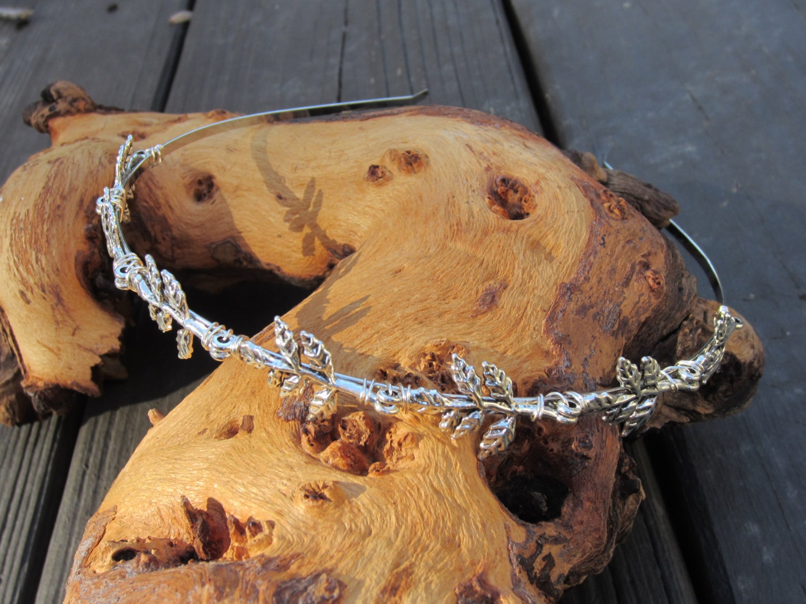 Greek Goddess Headpiece Silver Leaf Headband Silver Crown | Etsy