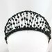 Black Renaissance Tiara, Evil Queen Crown, Medieval Costume Crown ...