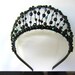 Black Renaissance Tiara, Evil Queen Crown, Medieval Costume Crown ...