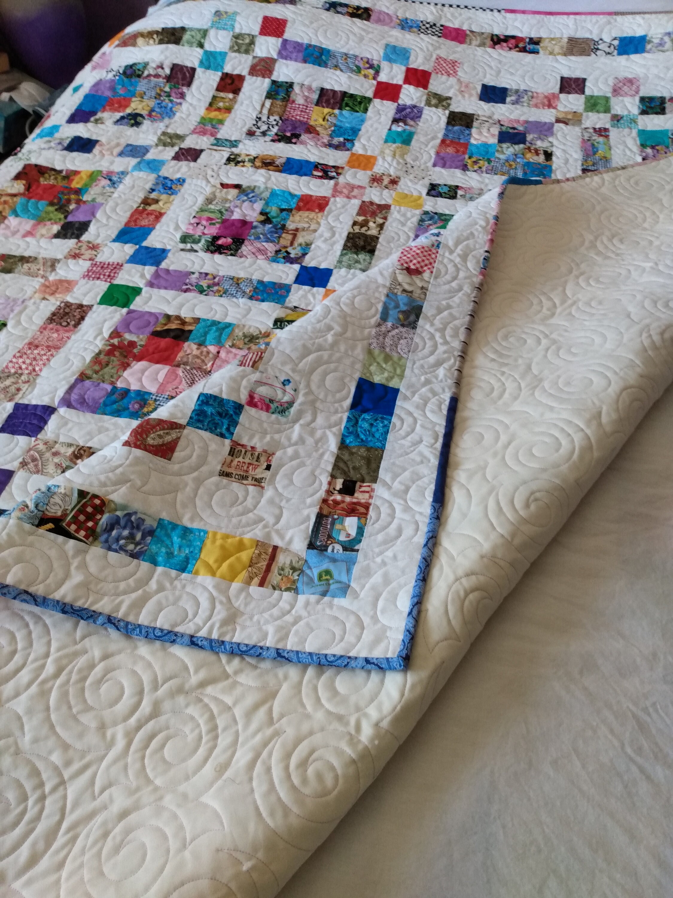 Scrappy 16 Quilt - Etsy