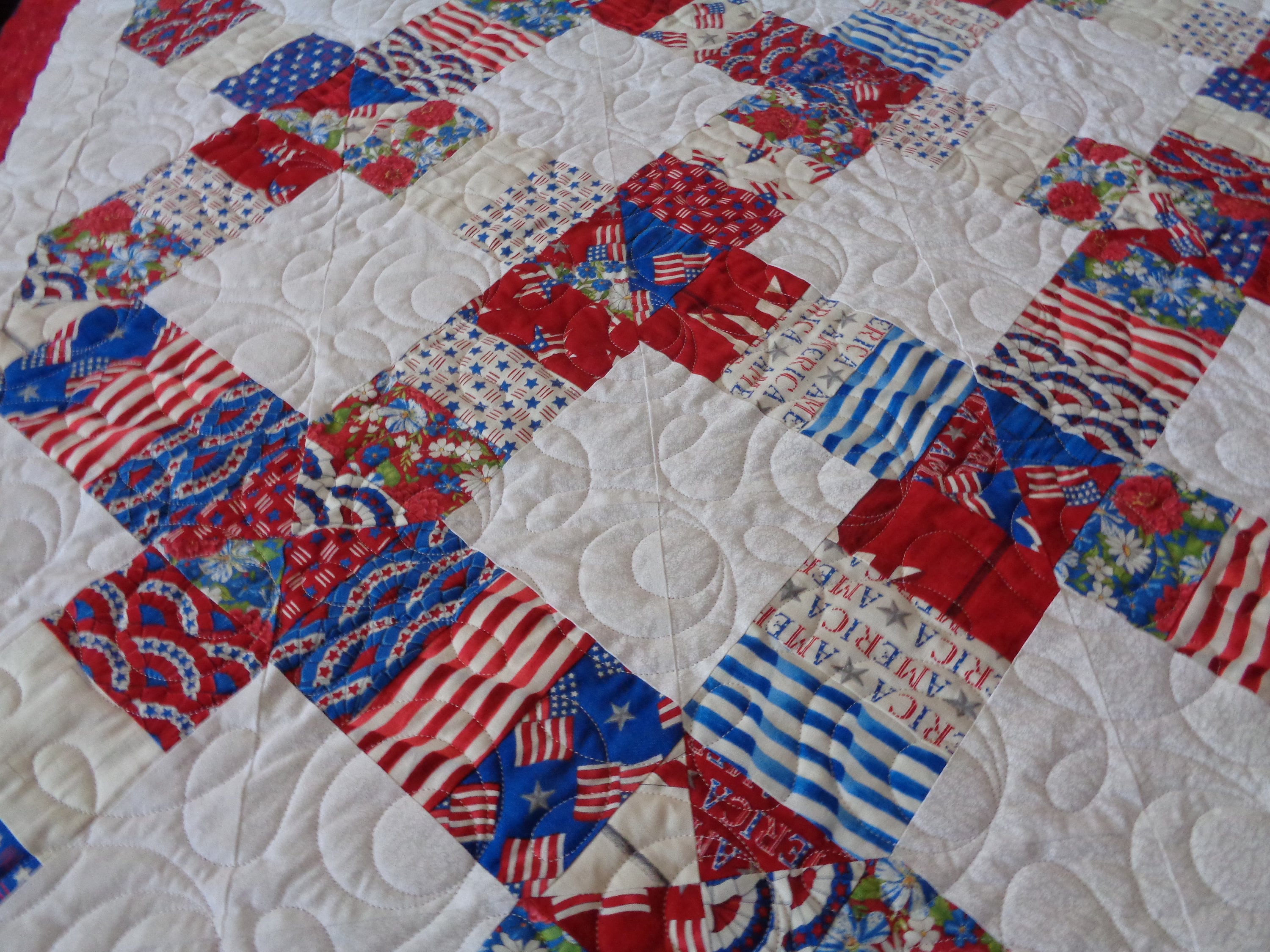 Patriotic Quilt - Etsy