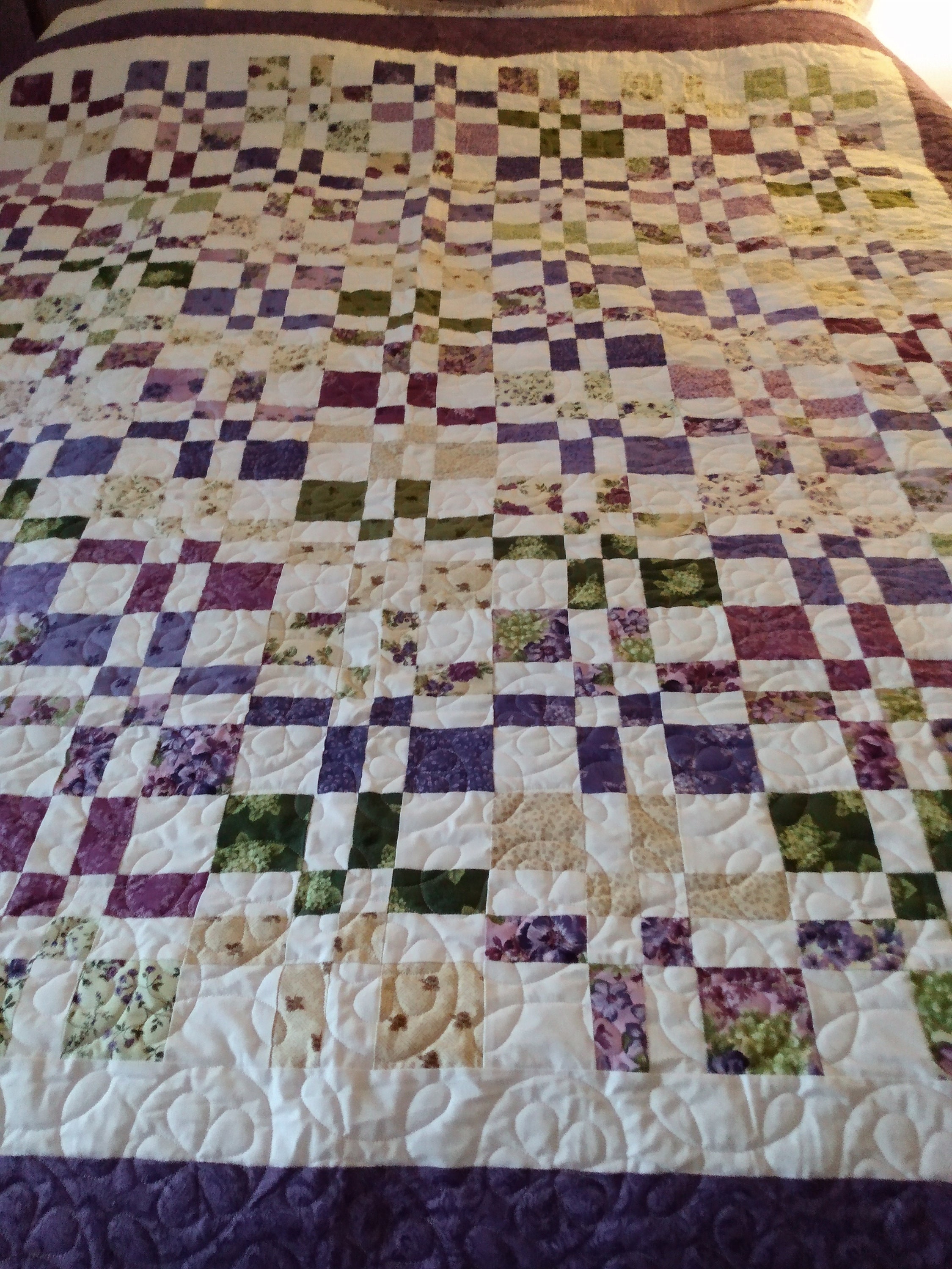 Disappearing 9 Patch Quilt - Etsy