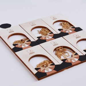 Dusty Rose Geometric Necklace Geometric Necklace Halfcircle - Etsy