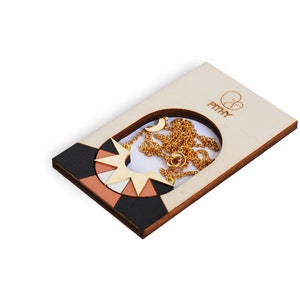 Dusty Rose Geometric Necklace Geometric Necklace Halfcircle - Etsy