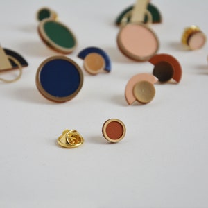 Geometric Pins - Modern Brooch - Set of Pins - Gift for Design and ...