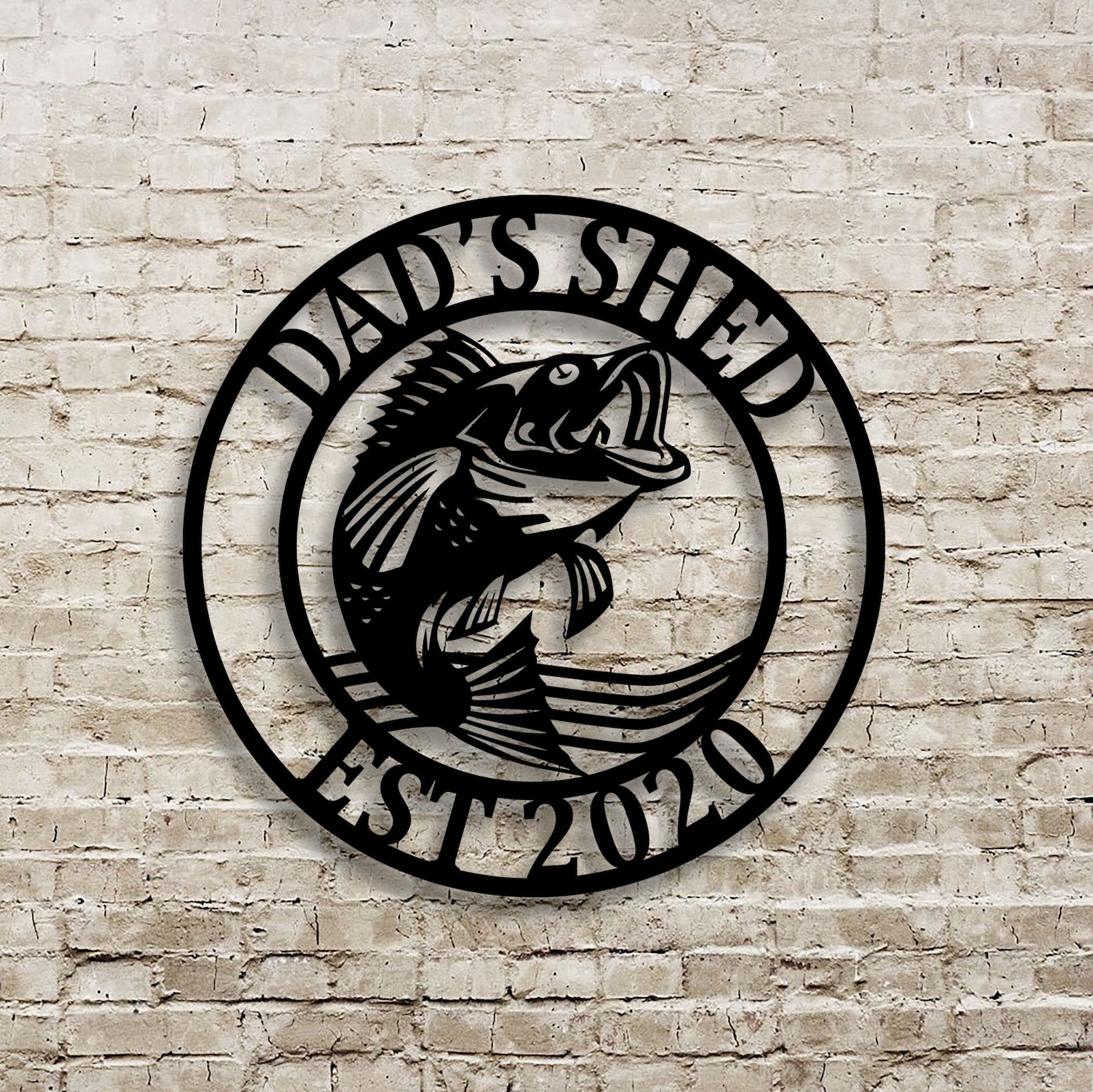 Fish Themed Sign Personalized Sign Barn/shop Sign | Etsy