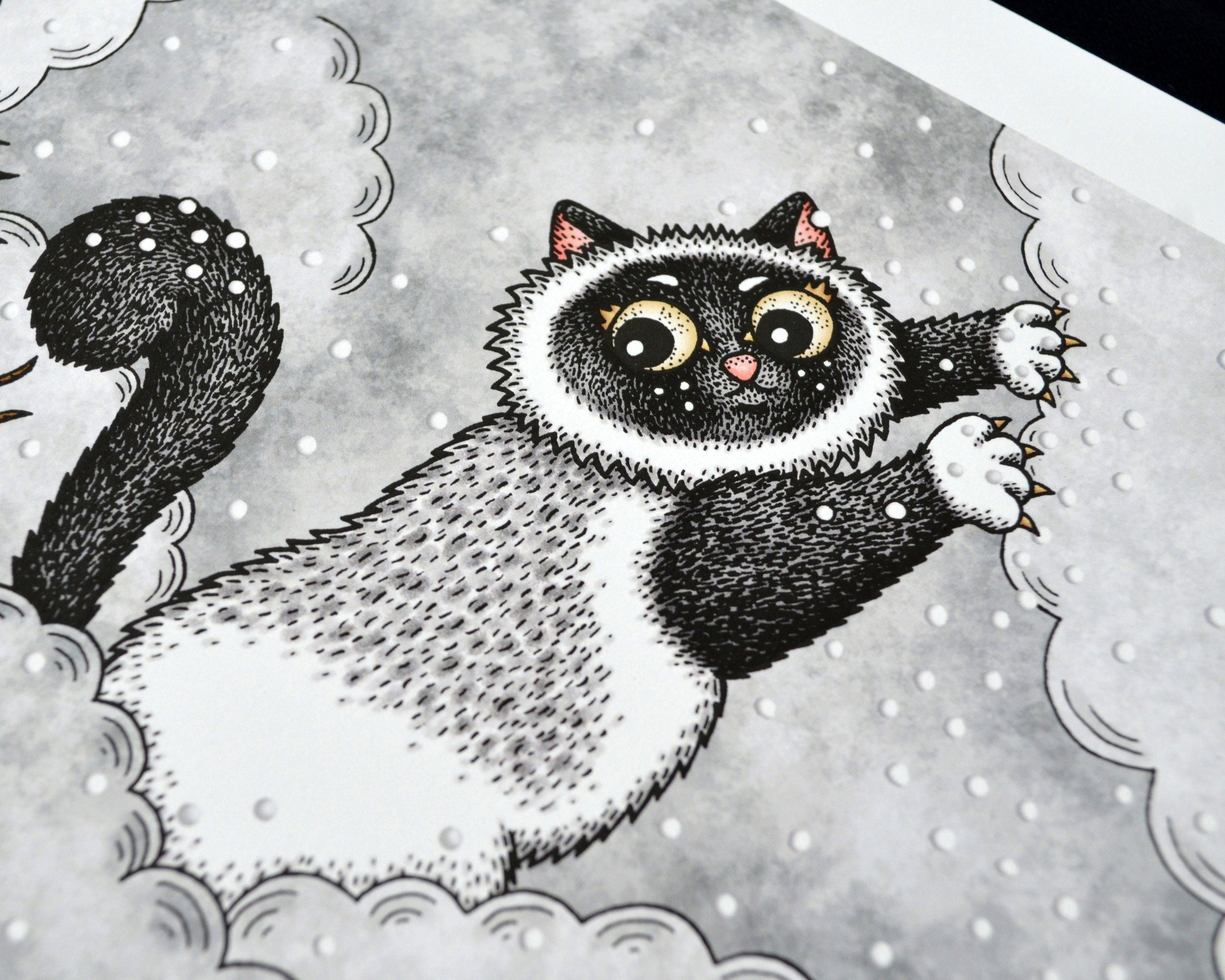 Mother Holle Art Print Fairy Tale Illustration, Fox Art, Birman Cat ...