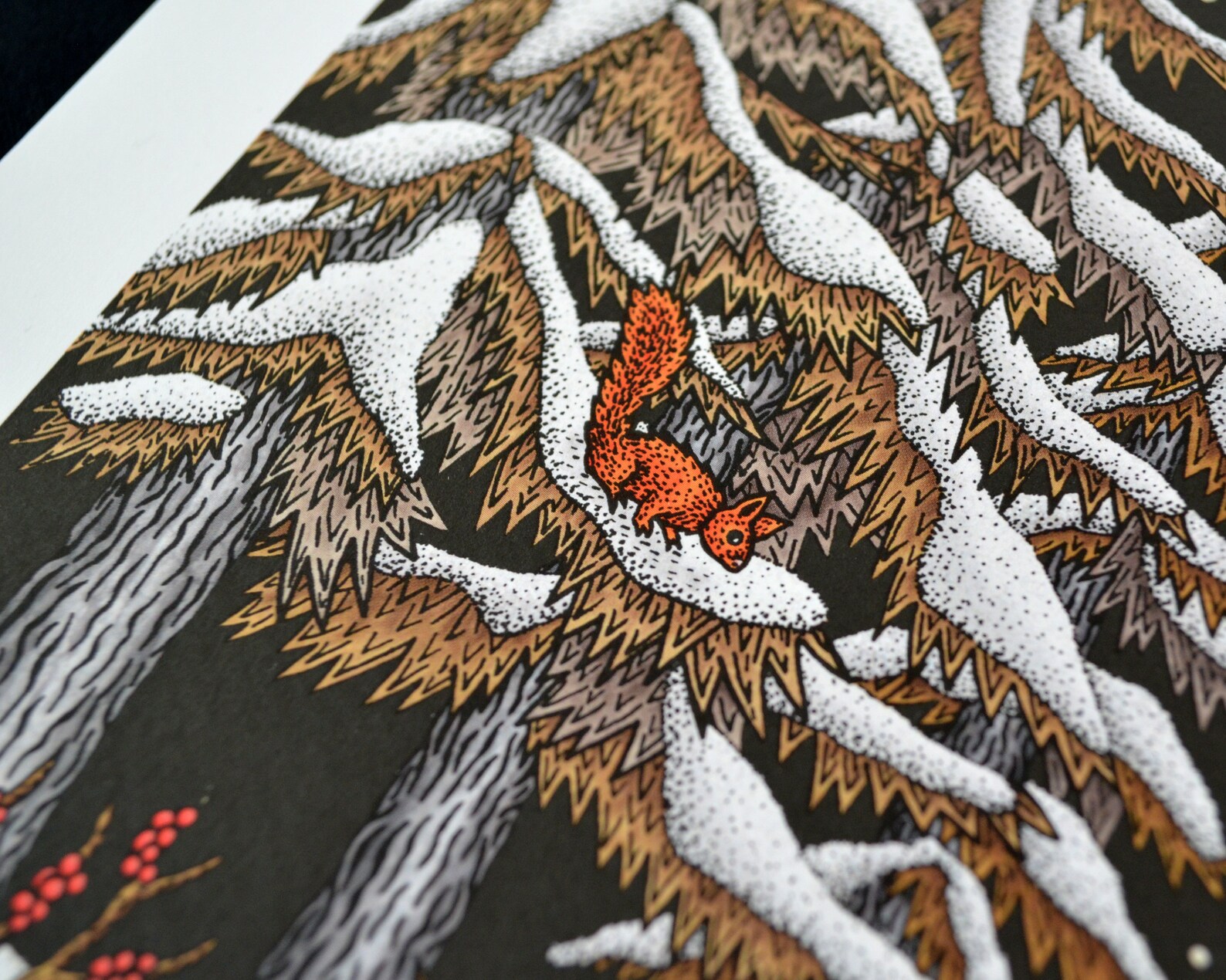 Star Talers Art Print Fairy Tale Illustration Squirrel - Etsy