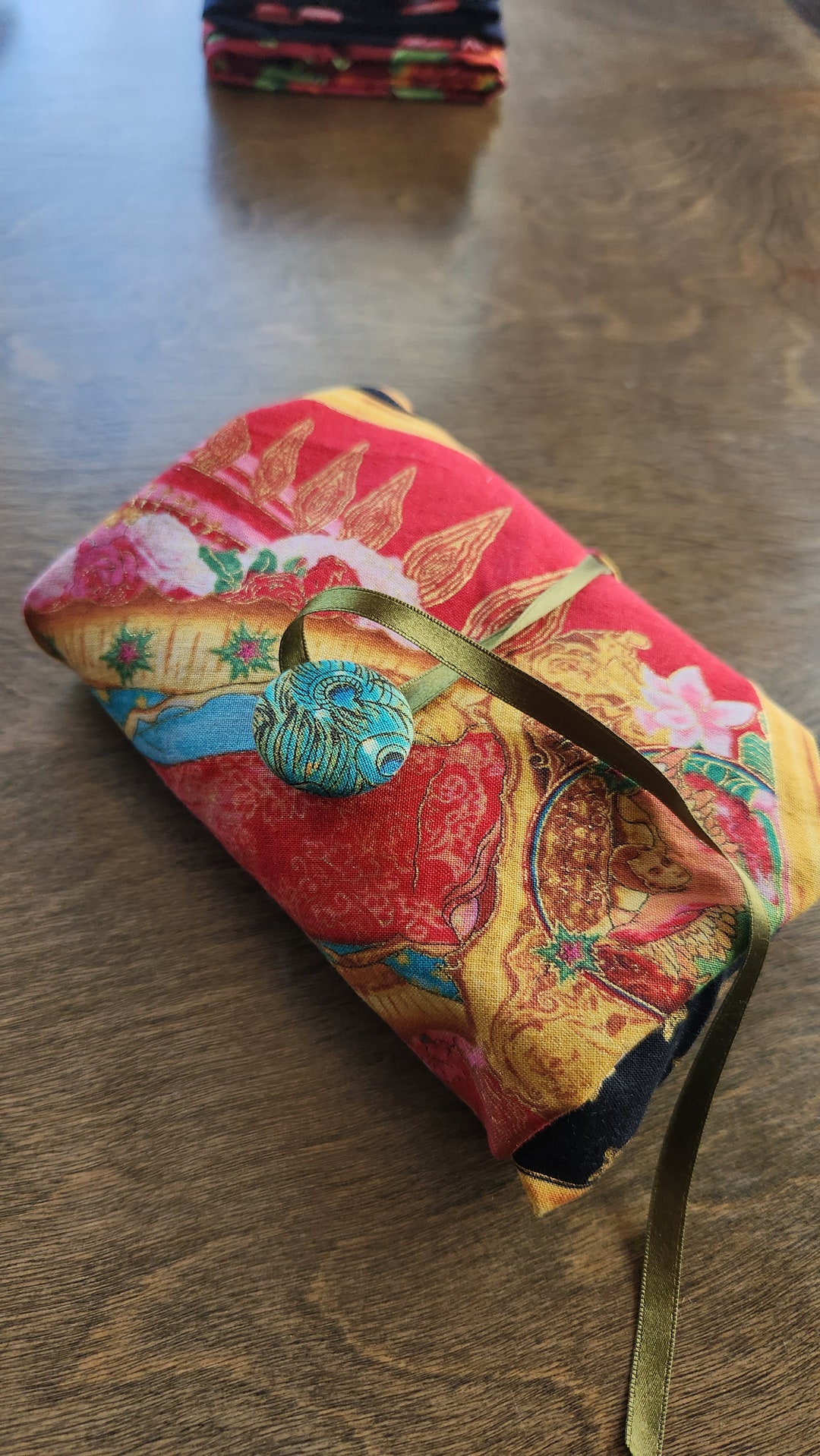 Hand Made Mother Mary Tarot/oracle Deck Wrap/ Divining Cloth. 18 Square ...