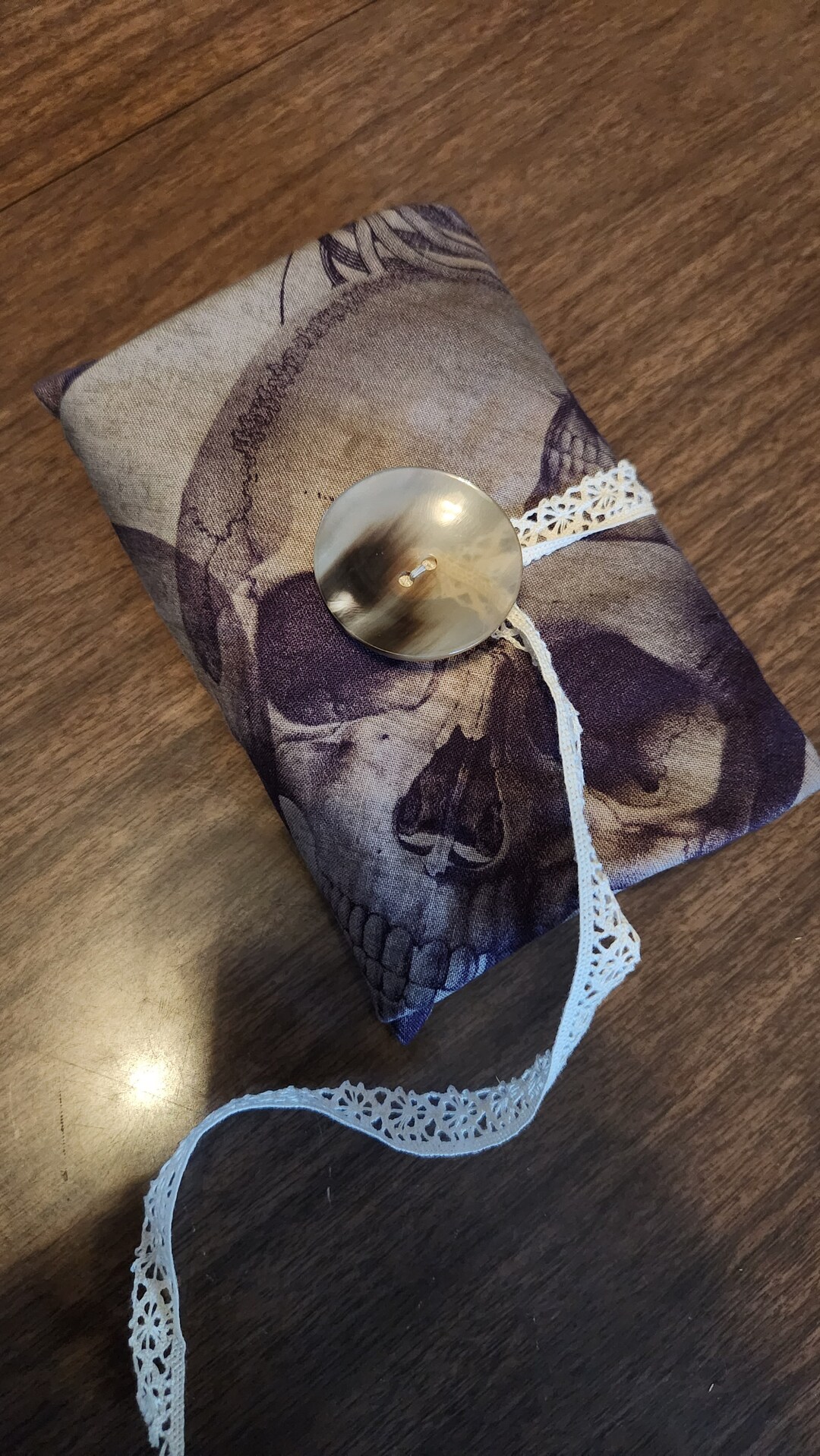 Hand Made Skeleton Tarot/oracle Deck Wrap/ Divining Cloth. 18" Square ...