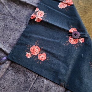 Hand Made Tarot/oracle Deck Wrap/ Divining Cloth. 18" Square. Fits ...