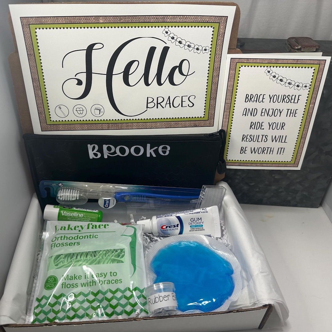 Hello Braces Kt, Orthodontics Survival Kit, Braces Kit, Braces Cleaning ...