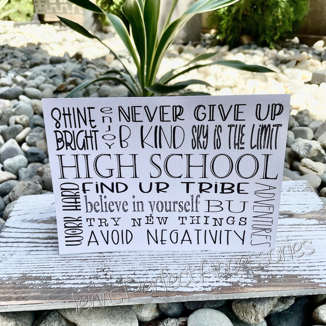 Starting High School Card, Heading to High School, off to High School ...