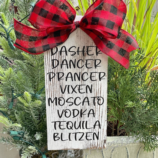 Reindeer Sign - Etsy