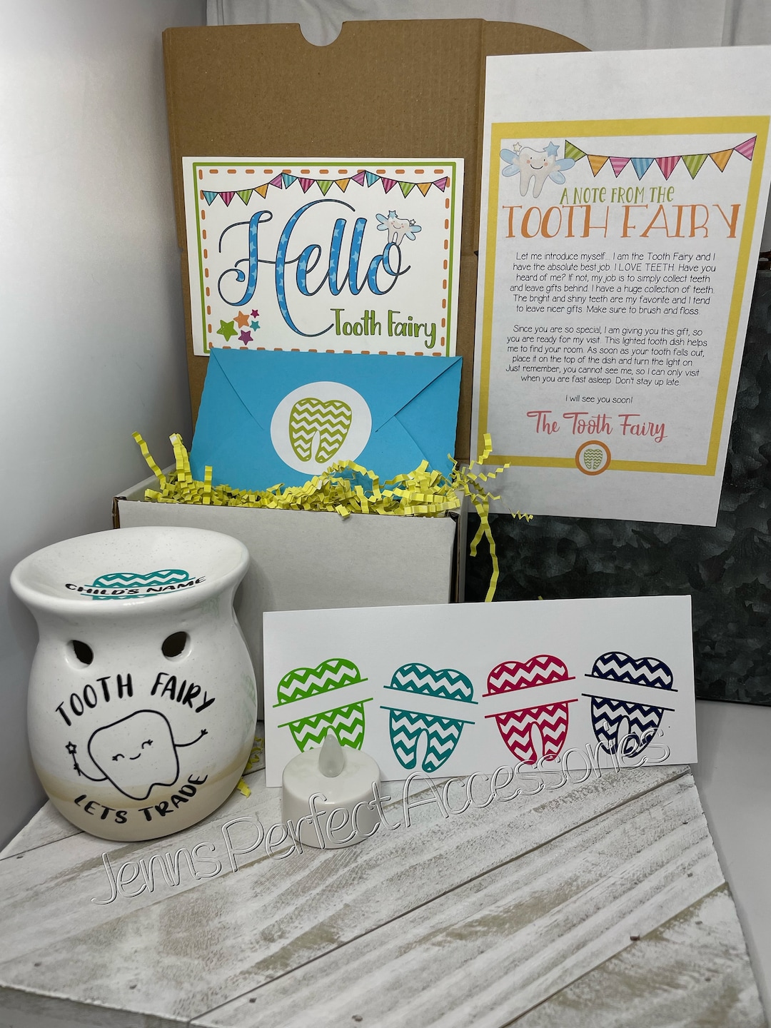 Hello Tooth Fairy Kit, Tooth Fairy Letter, Personalizes Tooth Fairy ...