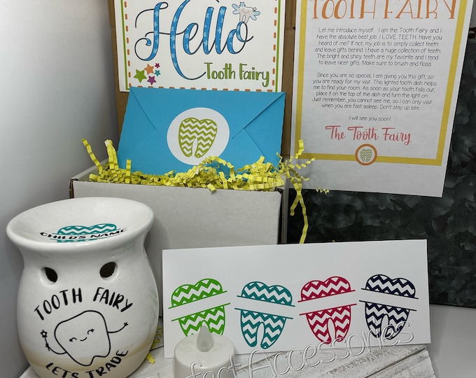Hello Tooth Fairy Kit, Tooth Fairy Letter, Personalizes Tooth Fairy ...