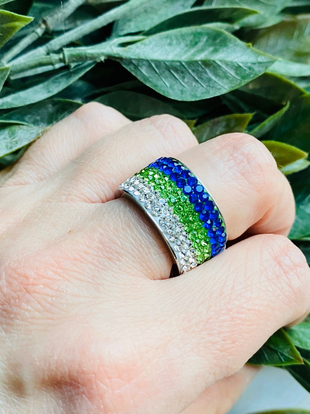 Seattle Seahawks Ring, Seahawks Bling Ring, Seahawks Ring, Lady Hawks ...