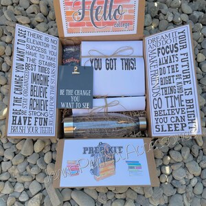 College Freshman Gift, Prep or College Gift, off to College Gift ...
