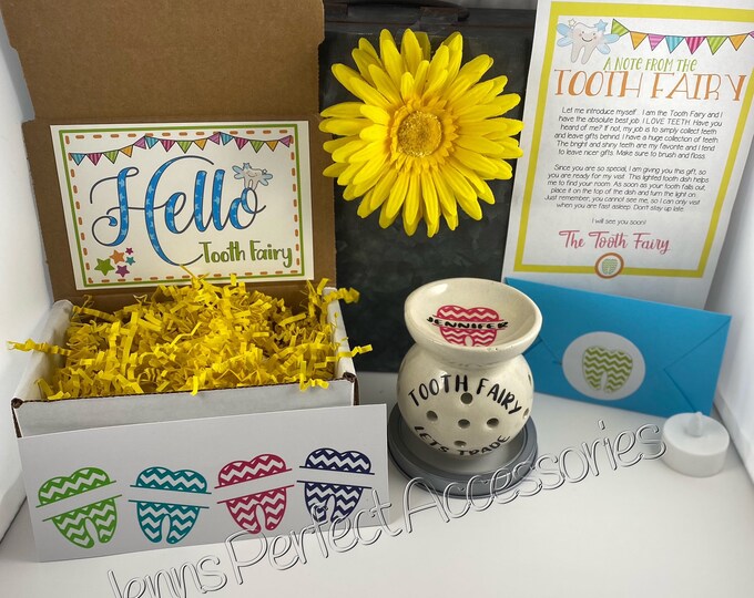 Hello Tooth Fairy Kit Tooth Fairy Letter Personalizes Tooth - Etsy
