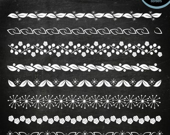 Hand-drawn Gingham Clipart Border Set Checkered Farmhouse - Etsy