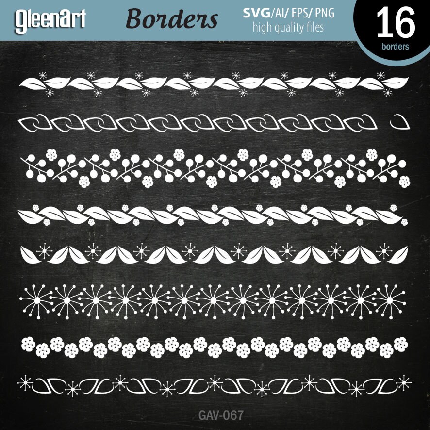 50% off Sale Flowers Border Clipart Floral Clipart Floral - Etsy