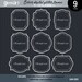 Sale - Glitter Frames Png, Gold Glitter Labels, Silver Glitter Labels ...