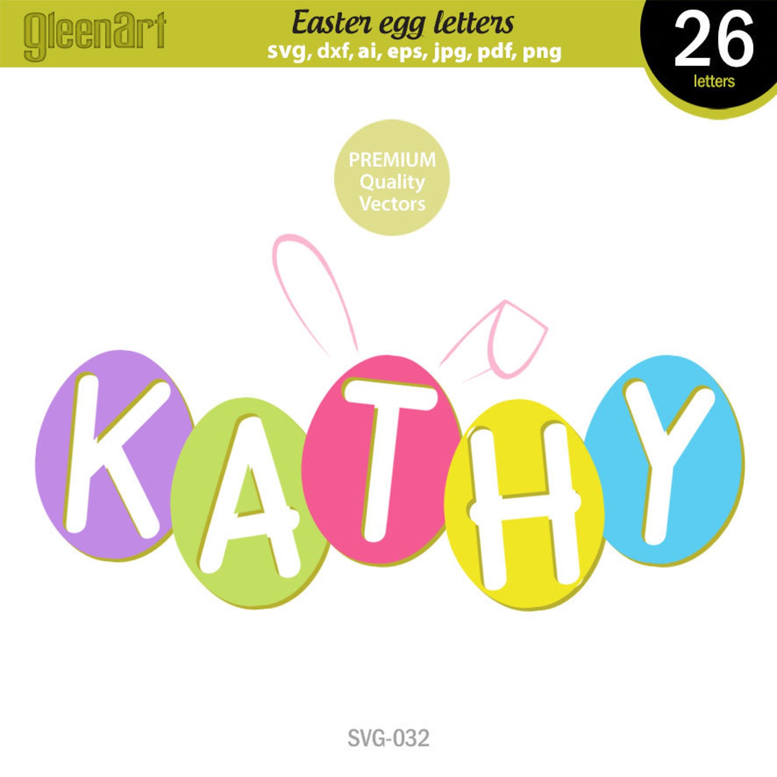 Easter Font Svg Easter Alphabet Easter Egg Font Svg Easter | Etsy