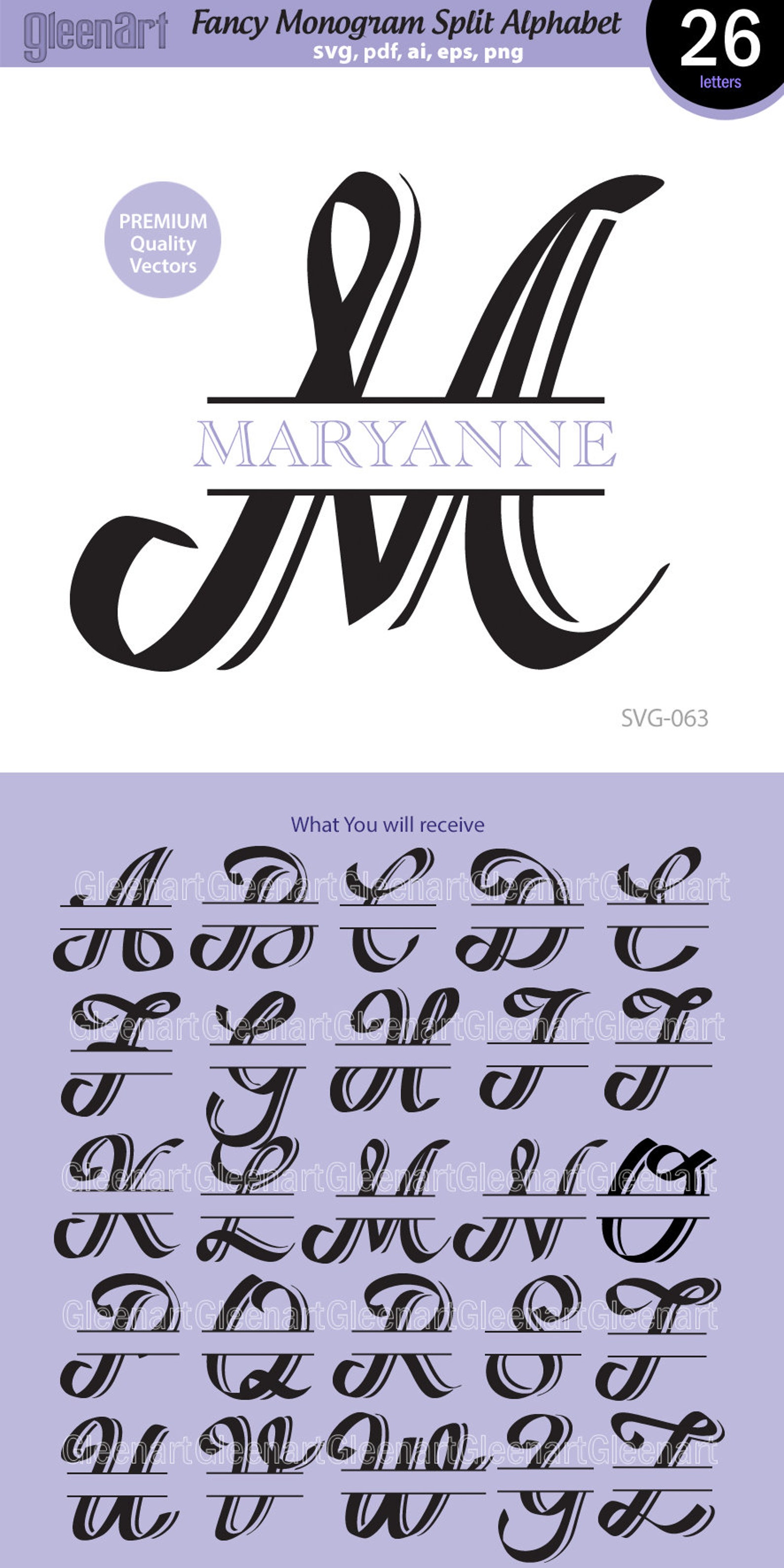 Monogramas De Letras