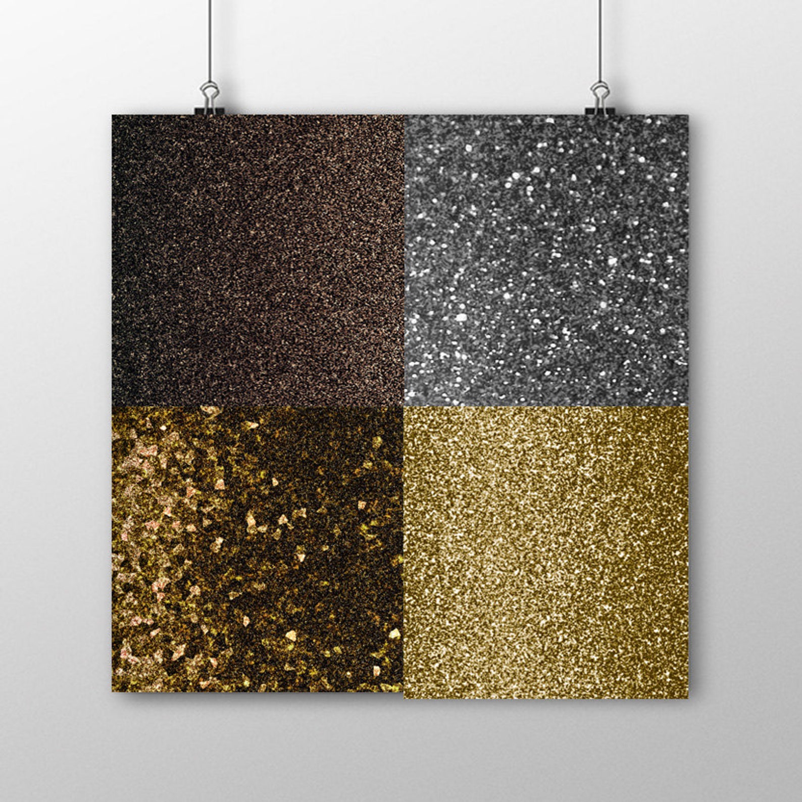 50% off Sale Gold Glitter Paper / Metal / Gold / Silver / - Etsy