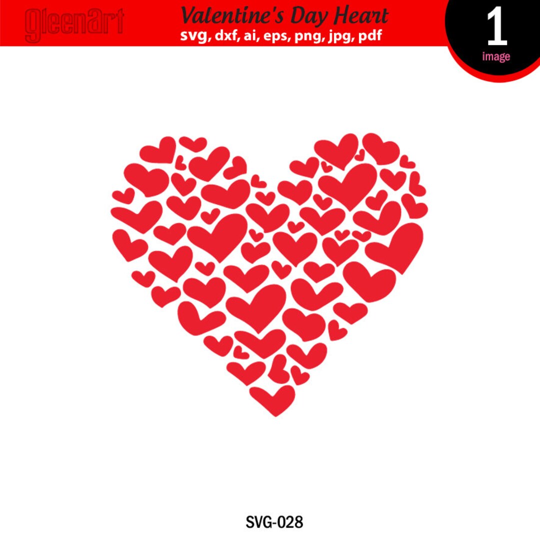 Valentine Svg, Heart Svg, Valentines Day Svg, Love Svg, Commercial Use ...