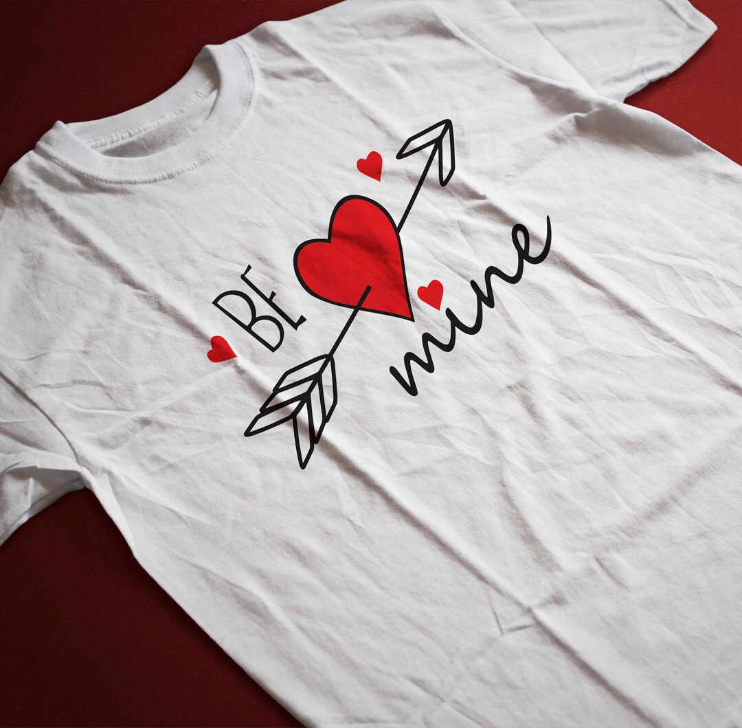 Be Mine Svg, Valentine Svg, Commercial Use, Valentines Day Svg, Heart ...