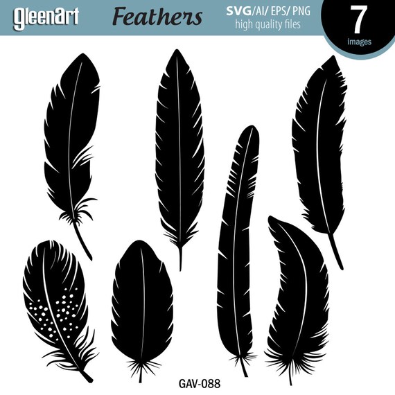 Simple Feather Silhouette