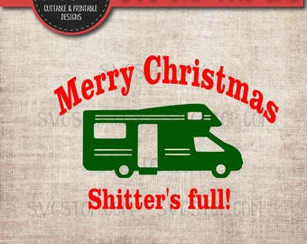 Shitters full svg | Etsy