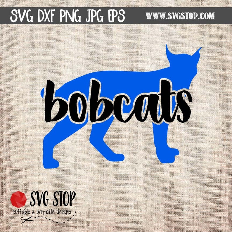 Bobcat Mascot Mini Bundle SVG DXF PNG Jpg Eps Clip Art | Etsy